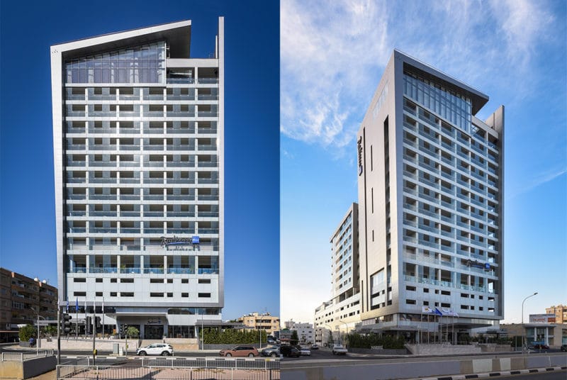 Radisson Blu Hotel Larnaca by Panayides Spinazzola Architects; Cyprus ...