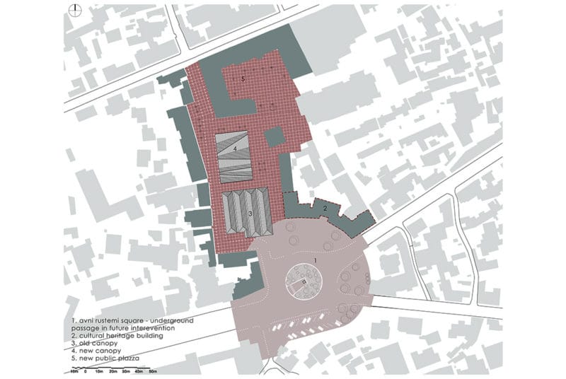 New Bazaar in Tirana, Restoration and Revitalization by Atelier 4 ...