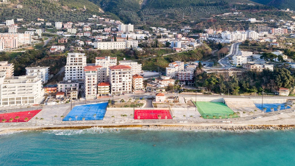 Vlora Waterfront Promenade, Albania – BIG SEE