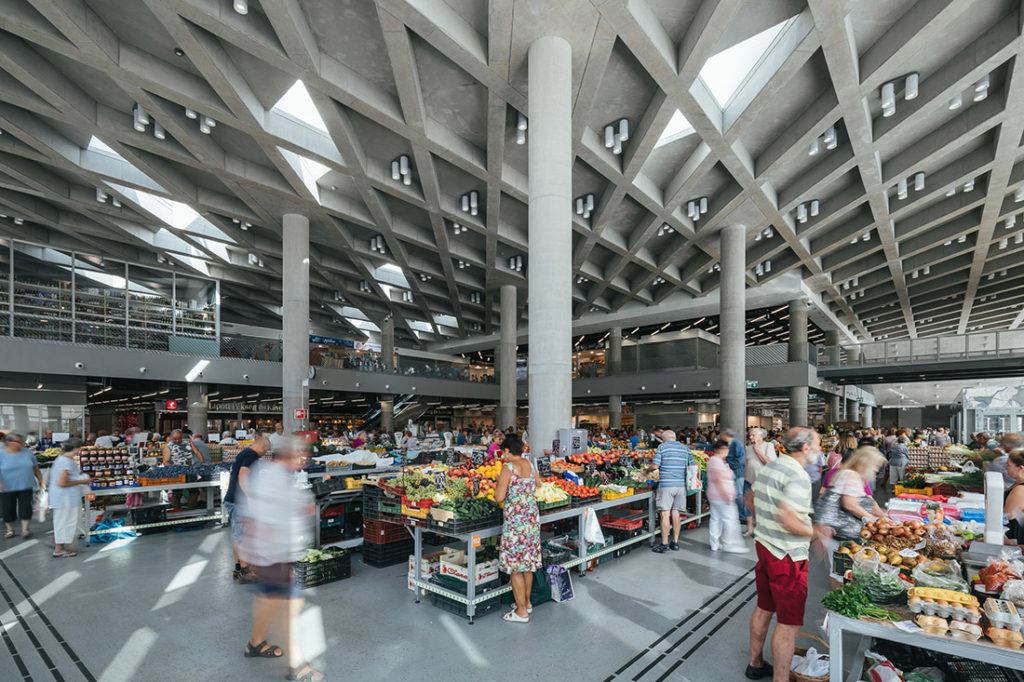 Újpest New Market-Hall and UP Event space by Firka Architectural Studio ...