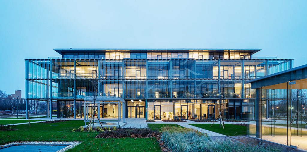 Entrance Building Graphisoft Park by Radius B+S; Hungary – BIG SEE Make ...