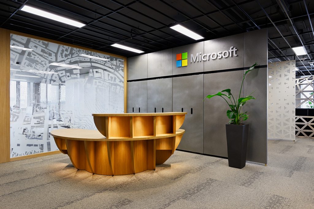 Fluent design – Interior design for Microsoft by Superform; Slovenia ...