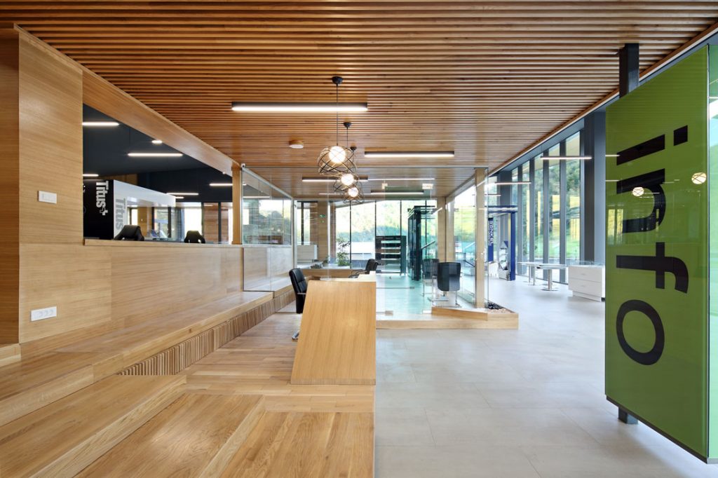 Administration Building with Showroom Tisa by Vedina Babahmetović ...