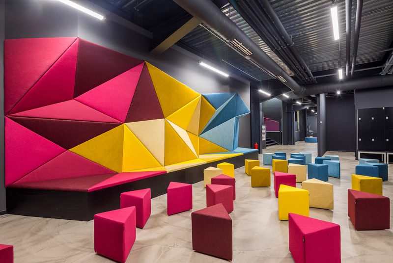 Trampoline Park WOOP by PROSTORNINA; Slovenia – BIG SEE