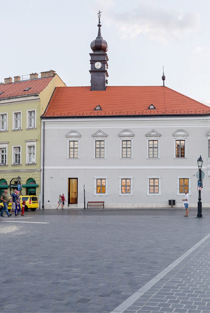 Reconstruction, modernization and extension of historic town hall of ...