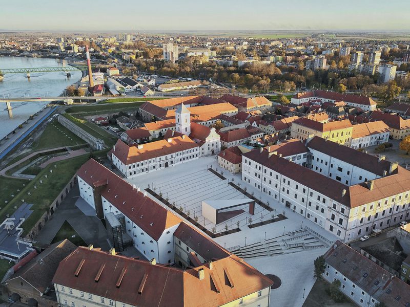 Vatroslav Lisinski Square in Baroque fortress Tvrđa, Osijek – BIG SEE ...