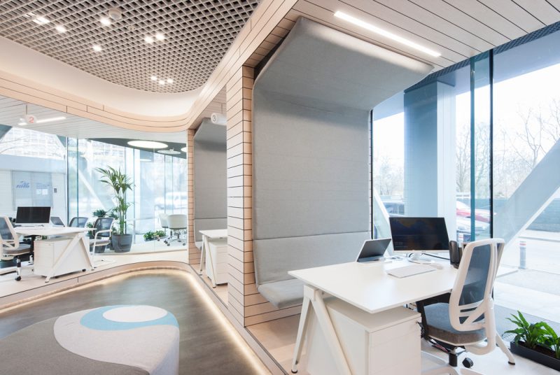 Apa Nova Front Office Interior Design, Bucharest – BIG SEE Make Sense