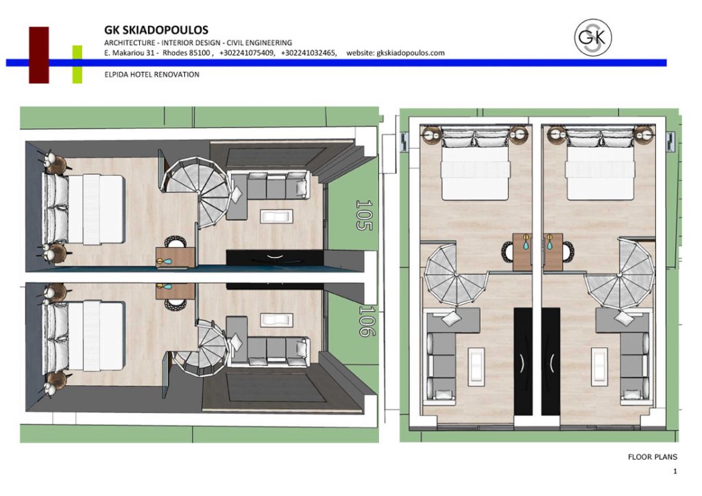 Elpida Hotel Renovation, Rhodes – BIG SEE