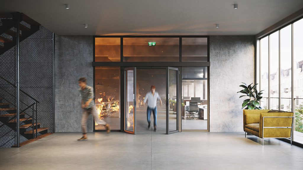 Fire automatic sliding door 500 – BIG SEE Make Sense