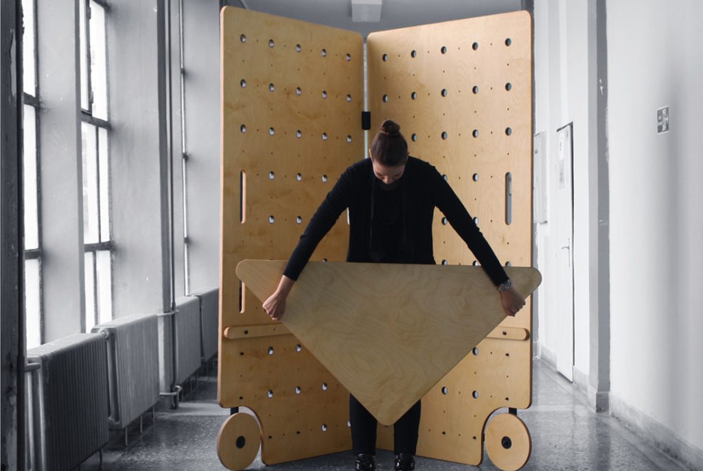 Work/exhibition station – BIG SEE Make Sense