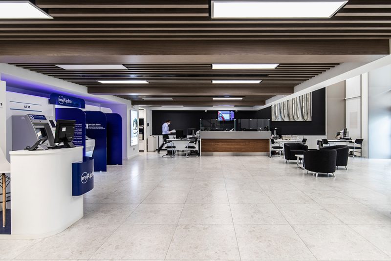 Bank branch, Piraeus – BIG SEE Make Sense