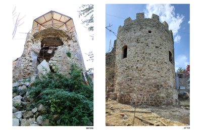 Restoration and reinforcement of Castle Preza – BIG SEE Make Sense
