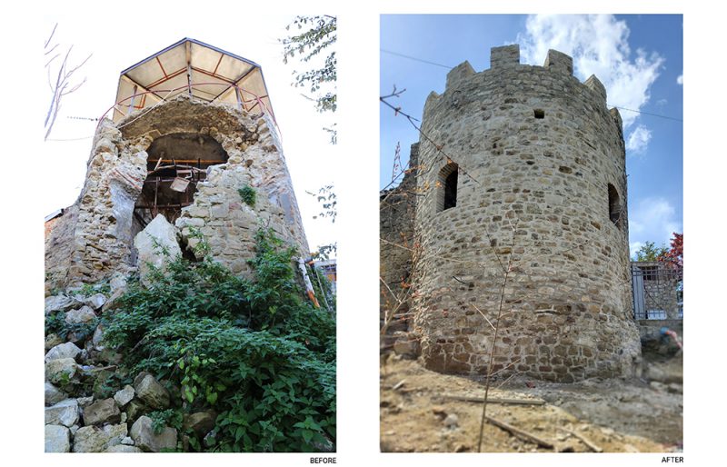 Restoration and reinforcement of Castle Preza – BIG SEE Make Sense