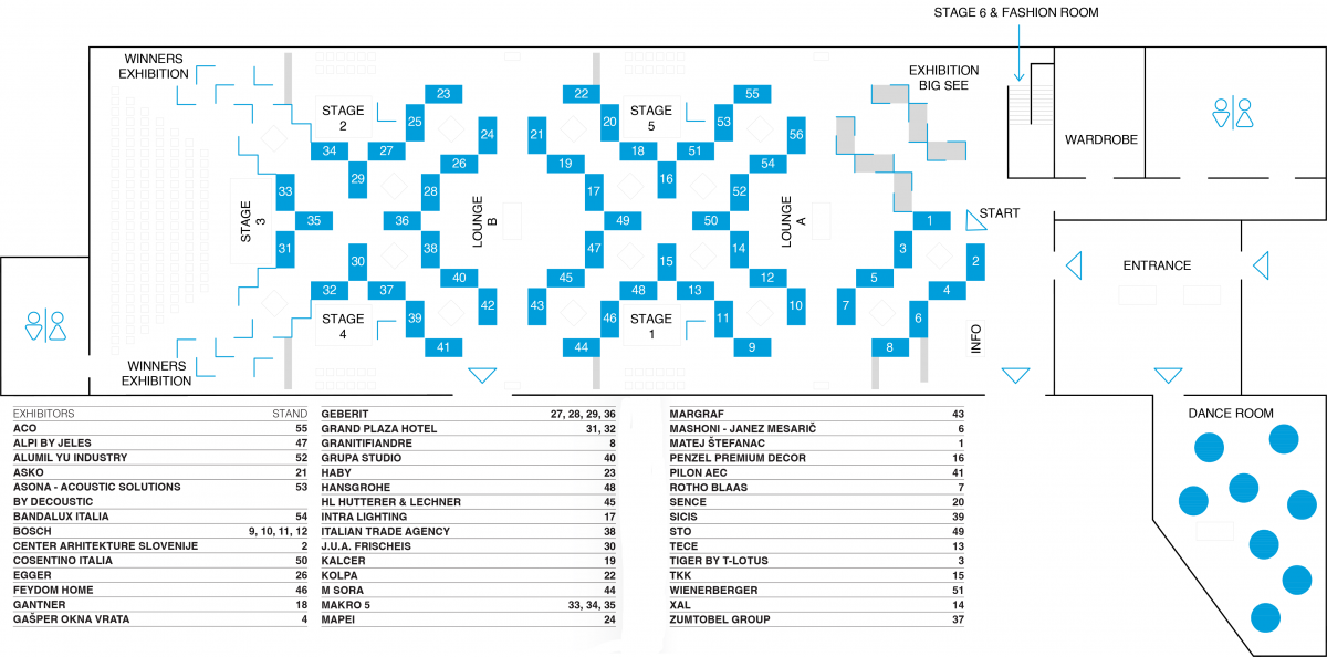 Floor plan – Big Architecture 2023 – Exhibitors – BIG SEE
