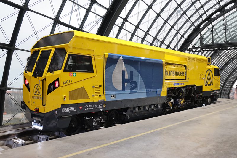 Rail Milling Train MG 11 Hydrogen – BIG SEE Make Sense