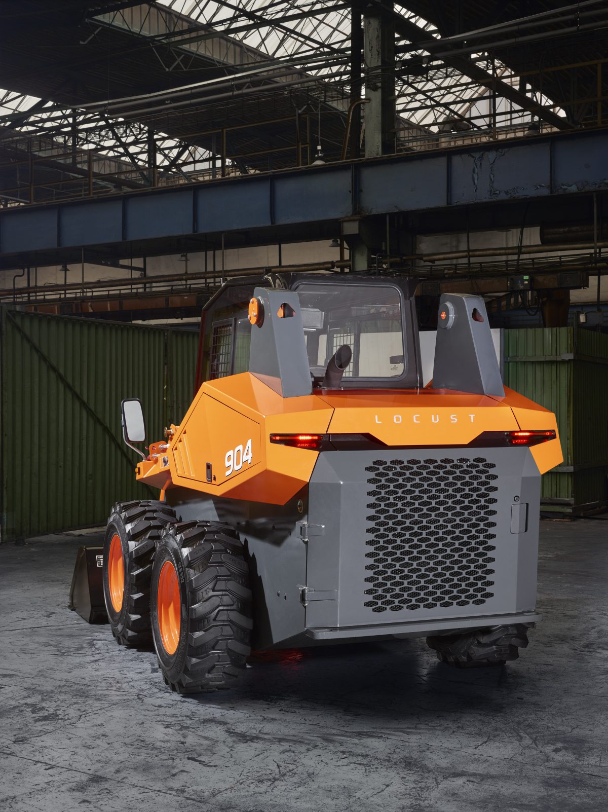 Skid steer loader LOCUST – BIG SEE Make Sense