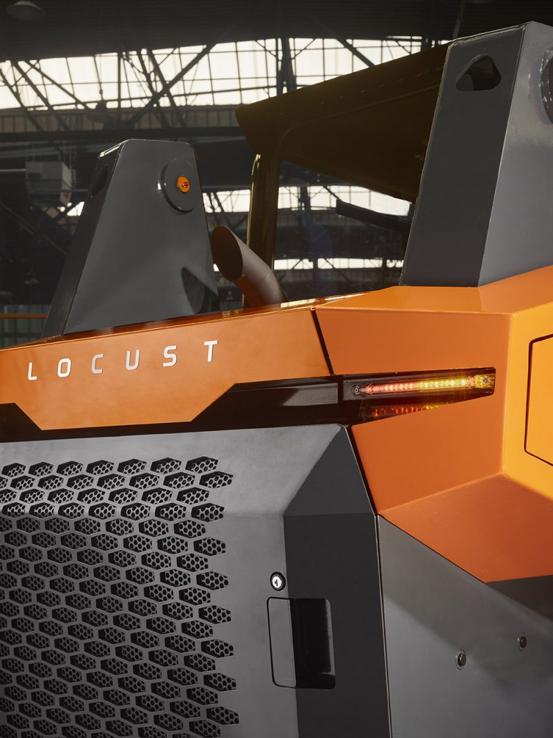 Skid steer loader LOCUST – BIG SEE Make Sense