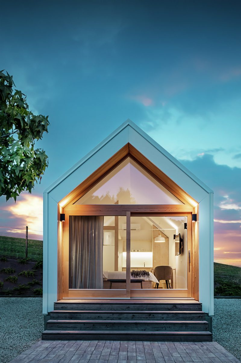 Modularni leseni hiški “Pri Momi” – za turistično sproščanje – BIG SEE ...