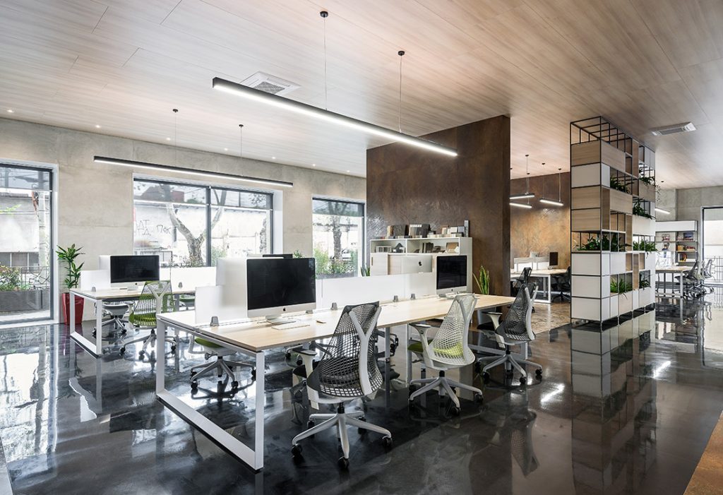 Interior design of architectural studio office – BIG SEE